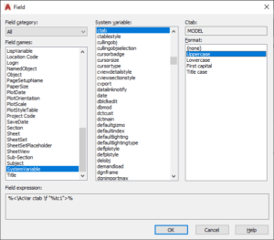 Display the Layout Tab Name in a Title Block %%sep%% %%sitename%%